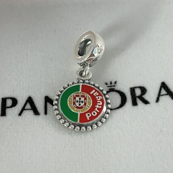 Pandora | Jewelry | Pandora Bendera Portugal Flag Exclusive Dangle ...